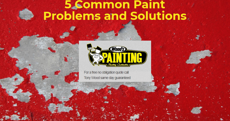 5 Common Paint Problems and Solutions