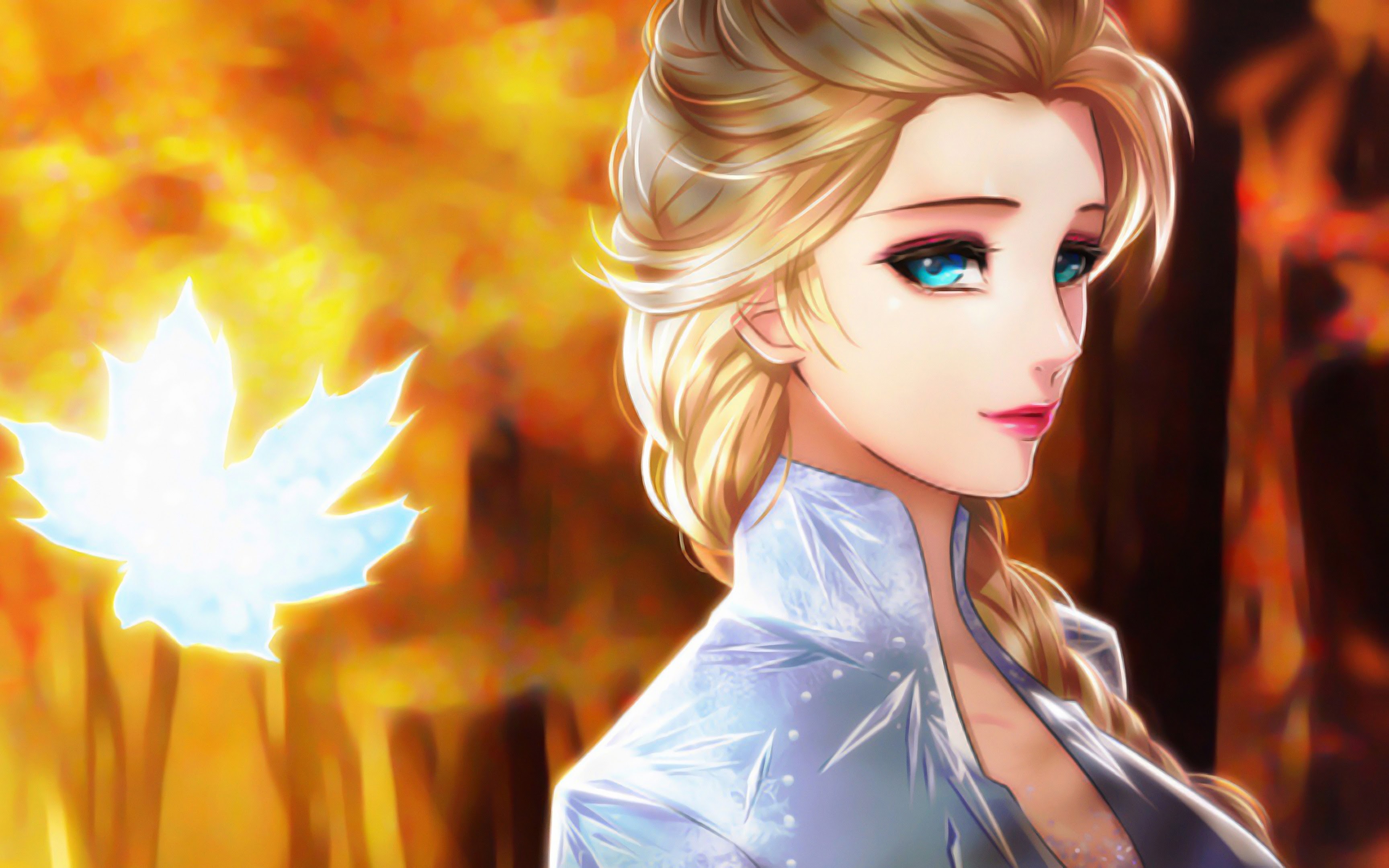 Frozen 2, Elsa, 4K, #14 Wallpaper PC Desktop