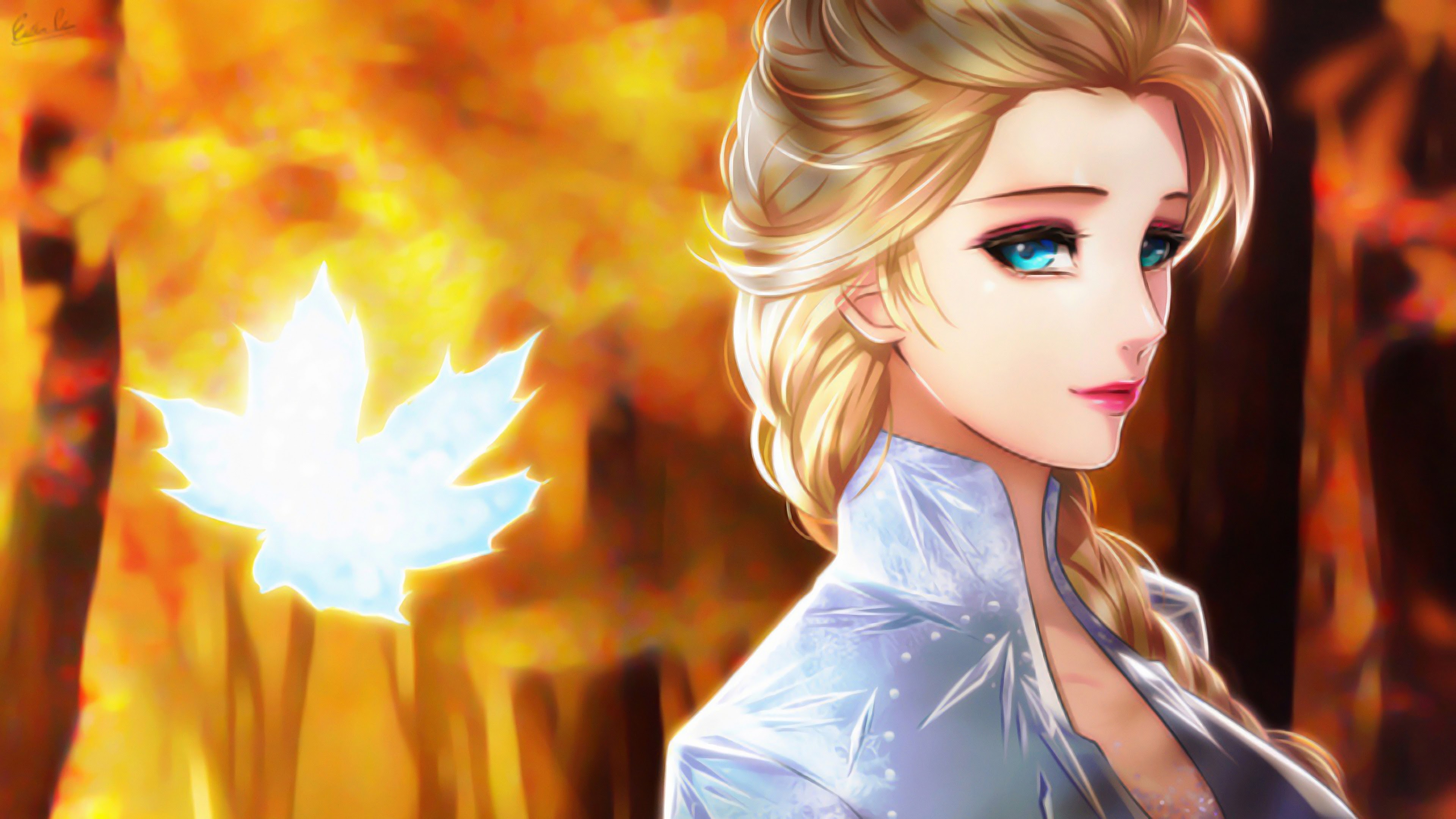 Frozen 2, Elsa, 4K, #14 Wallpaper PC Desktop