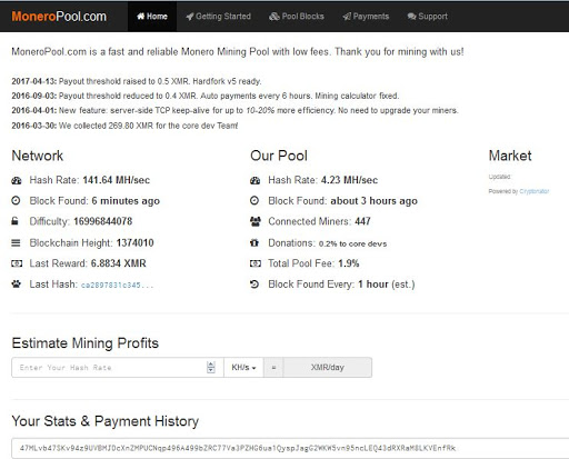 node-cryptonote-pool project - Burma Mining