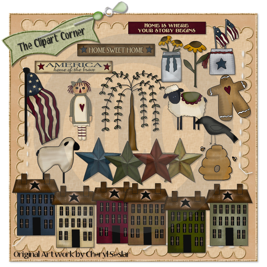 The Clipart Corner: Prim Inklings Clip Art The Clipart Corner: Prim Inklings Clip Art