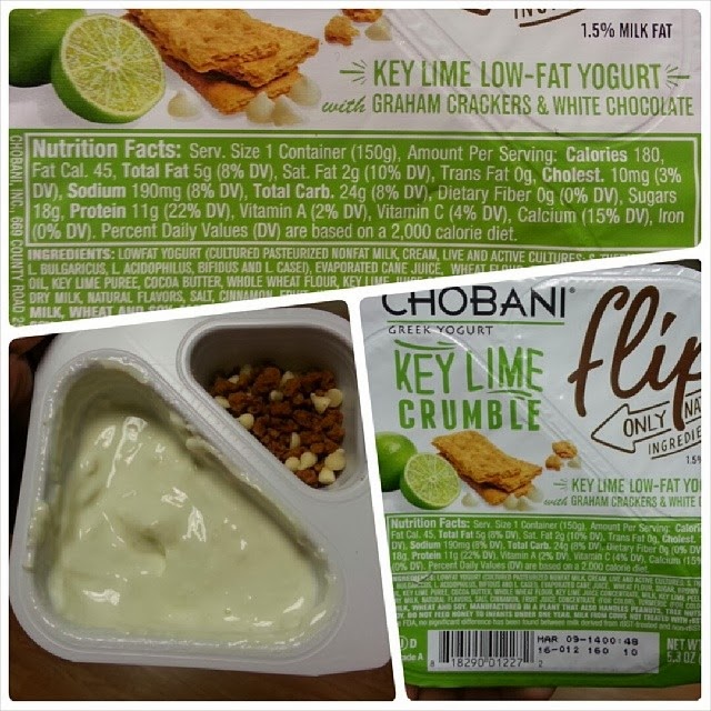 Shannons Lightening The Load Chobani Flip Key Lime Crumble