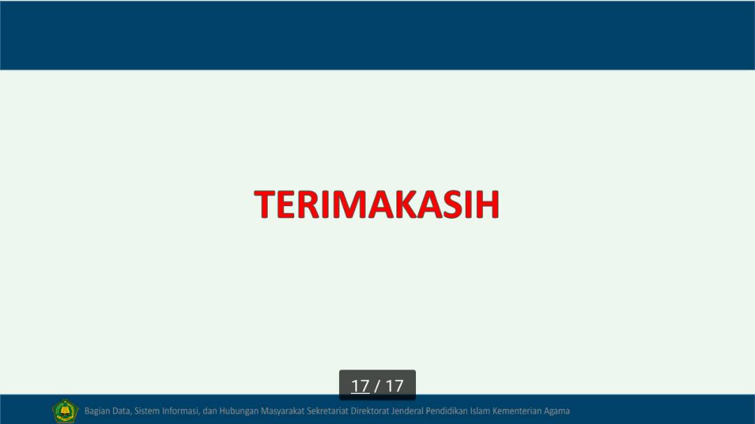 Panduan Aplikasi Pendataan Nilai Raport MI, MTs, MA Tahun 2017 - SIAP UJIAN