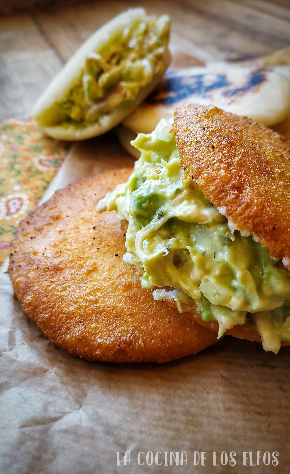 La Cocina de los Elfos: Arepas Venezolanas y Reina Pepiada