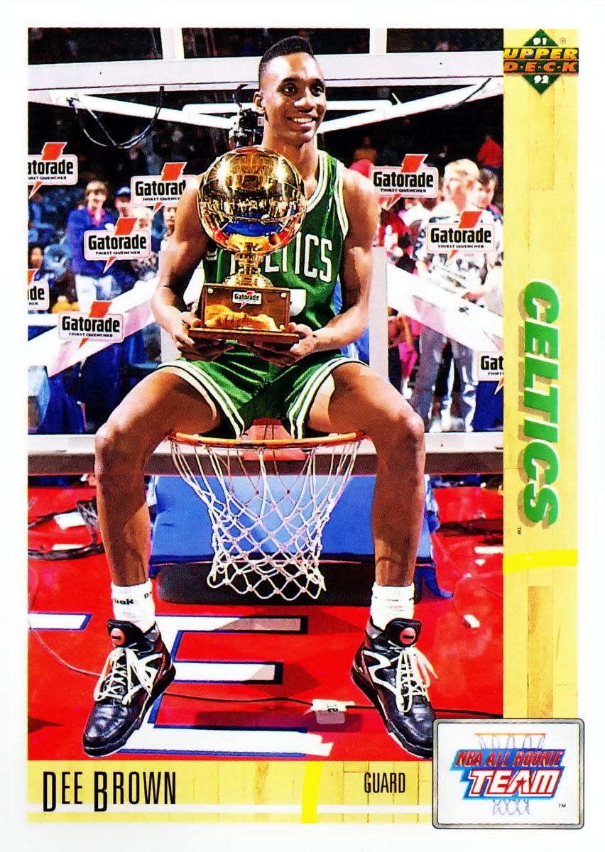 Baseline Leaner: Card of the Week: Dee Brown Upper Deck 1991-92