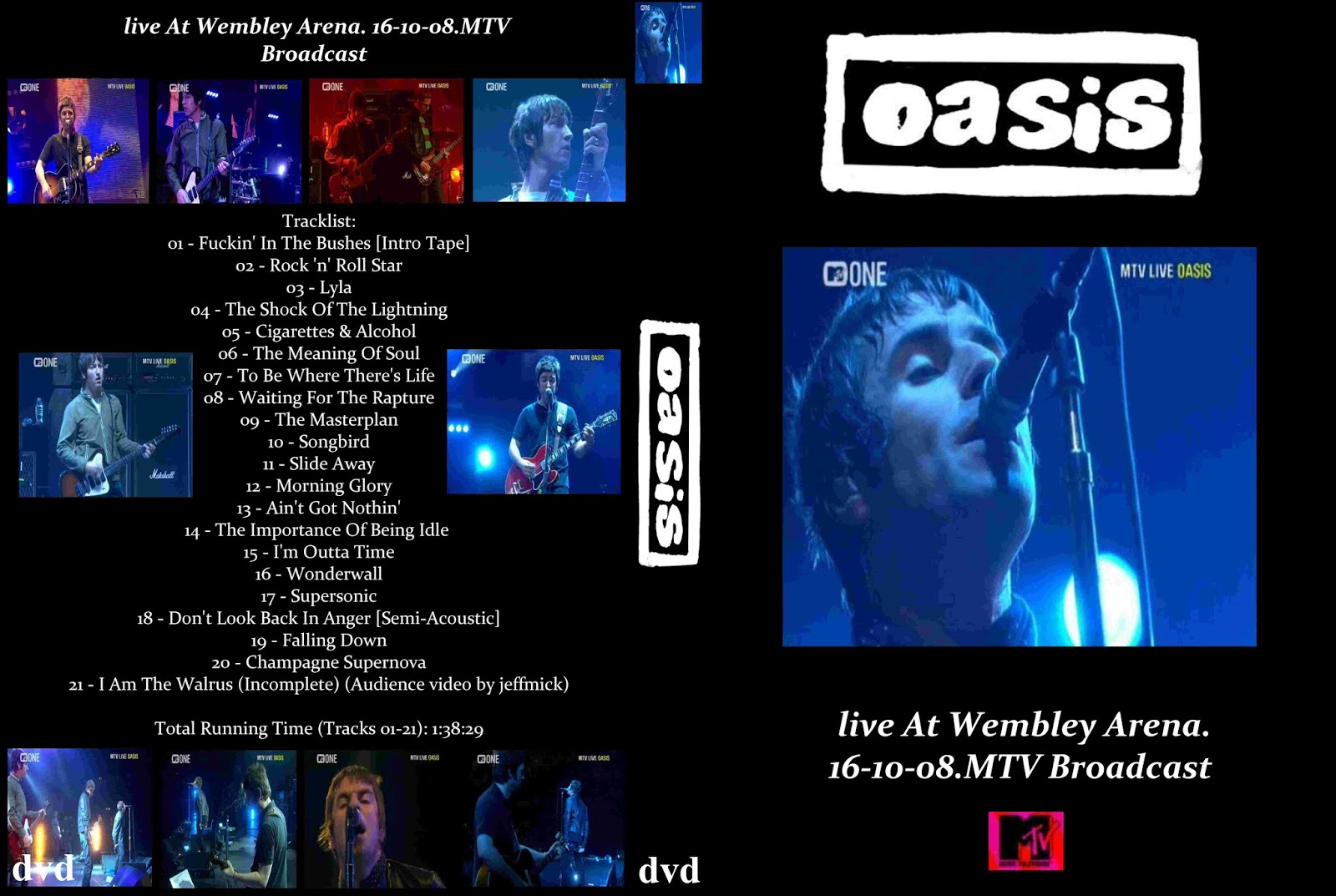 T.U.B.E.: Oasis - 2008-10-16 - London, UK (2xDVDfull pro-shot)