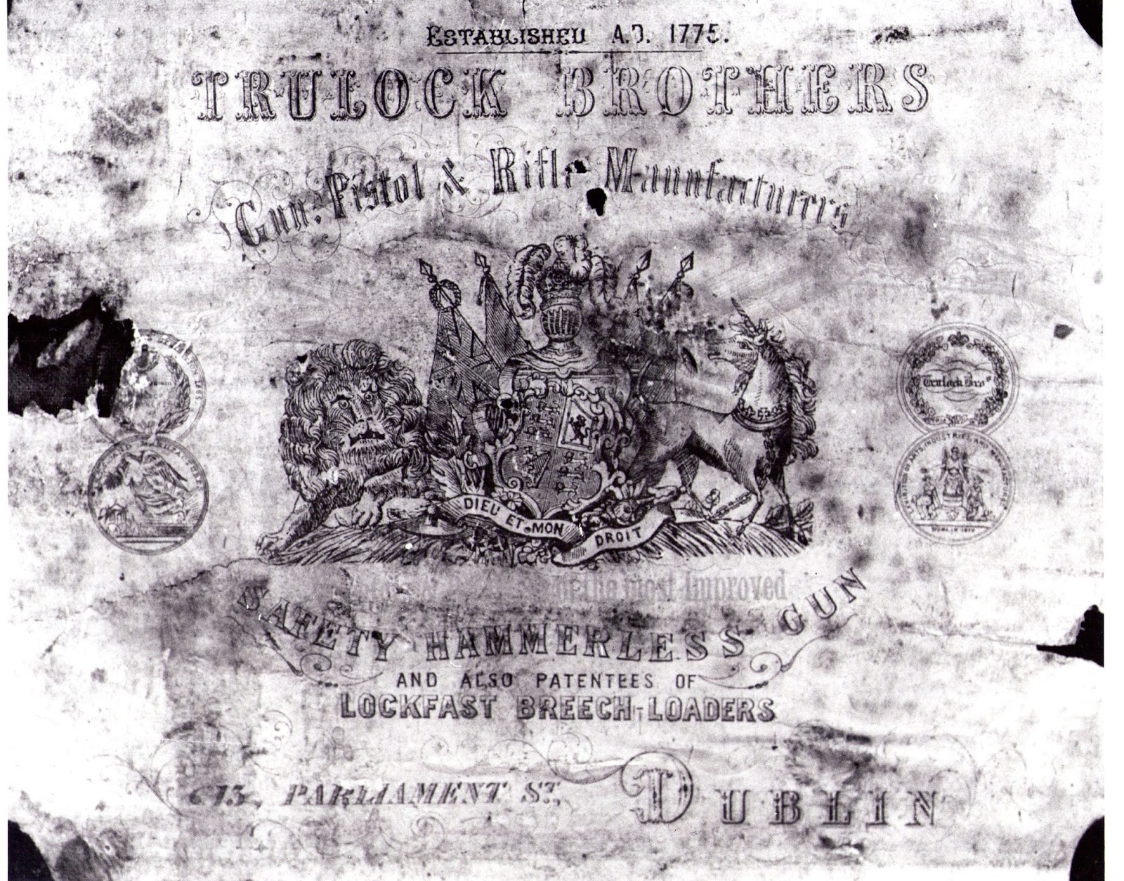 New Website: Trulock Brothers. Dublin cont.,