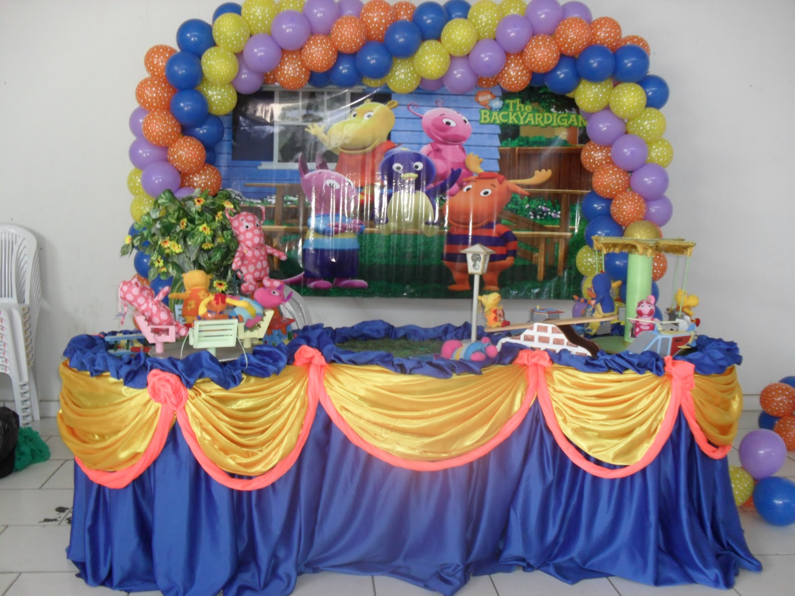 Aluguel Festas Infantis: Festa Backyardigans