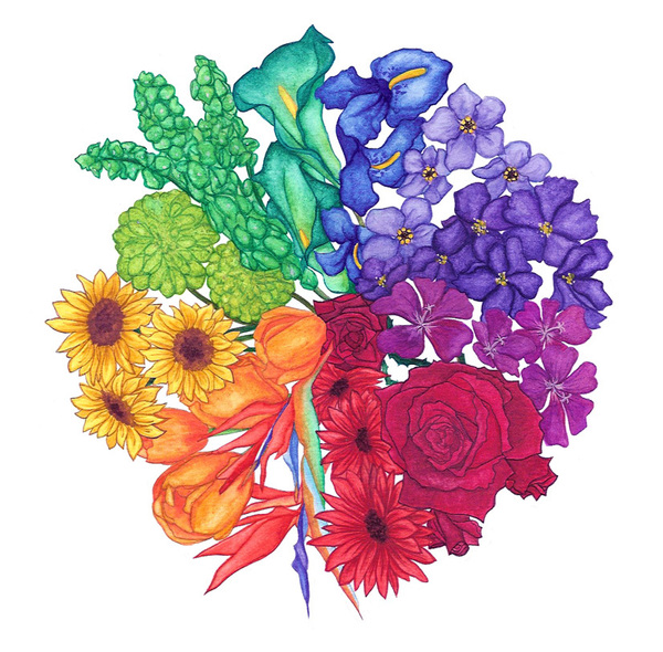 The Awesome Power of Color on Pinterest | Color Wheels, Rainbows and ...