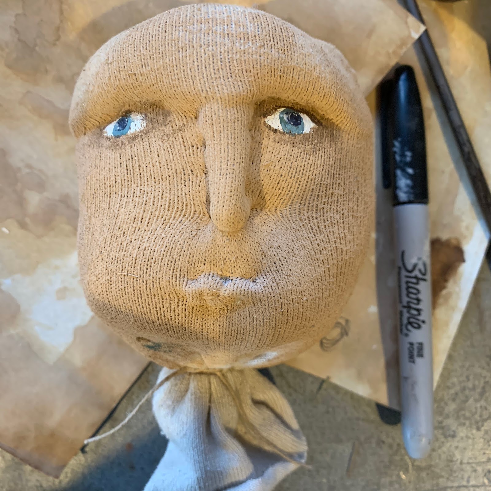 Create with Cinnamon Creek: Sock Head Santa