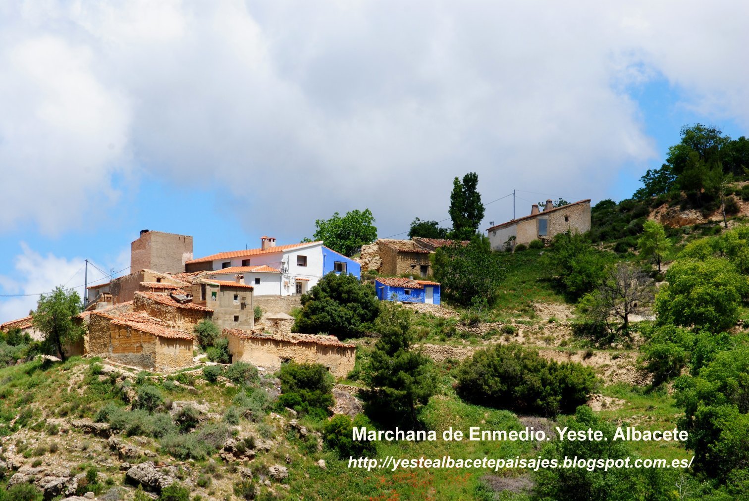 Yeste. Albacete. Paisajes: Marchana de Enmedio. Yeste.