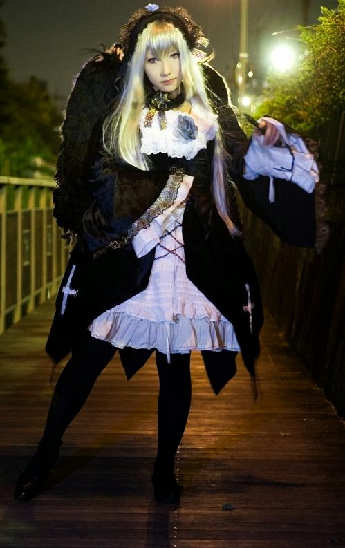 Cosplay Photos in Zip: Rozen Maiden Suigintou Cosplay by Saku
