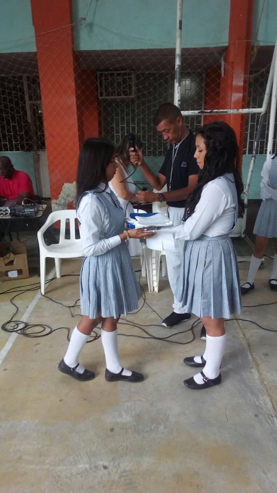 Puerto Bogotá Hoy1: Entrega de símbolos de los Grados 11, a los Grados 10. Año 2017