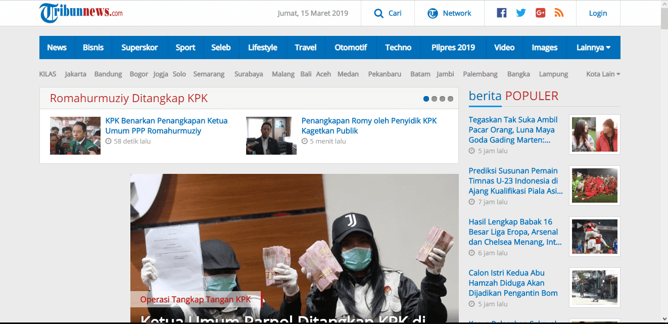 Trik Cara Membaca Berita di Tribunnews Langsung Semua Page/Halaman ...