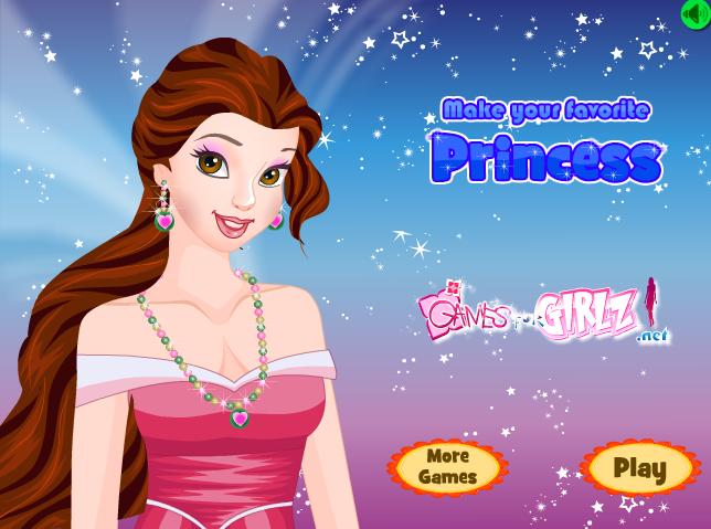 Game Make your favorite princess