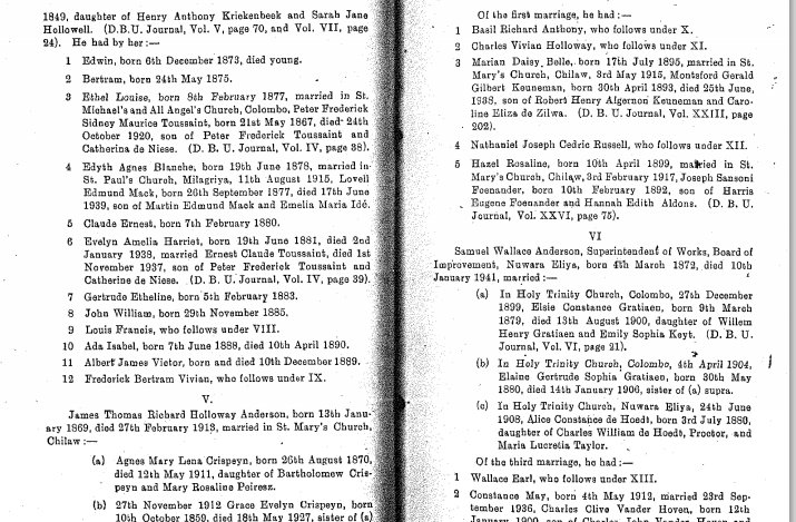 Jerome Nicholas Vlieland: anderson family tree