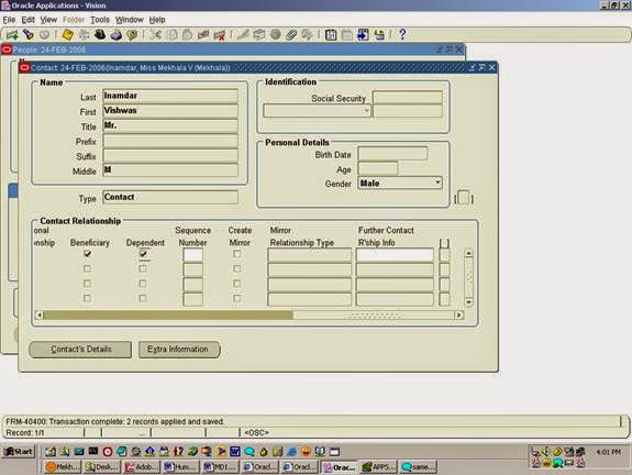 Oracle Apps World: HRMS Basics