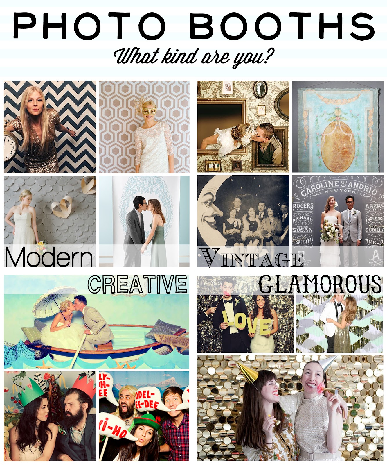 Which photo booth theme best fits your wedding? - Soireebliss! Events ...
