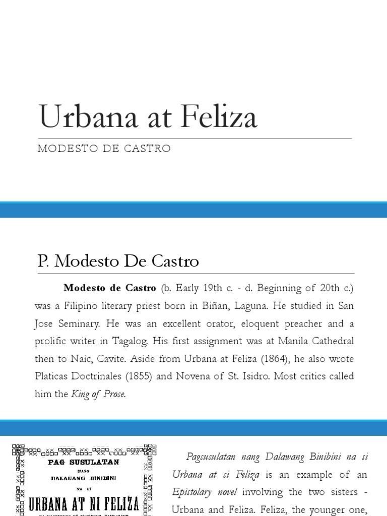 urbana at felisa - philippin news collections