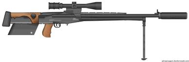 ARMAMENTO - SEGURIDAD: KSVK 12.7, Maquina francotiradora rusa.