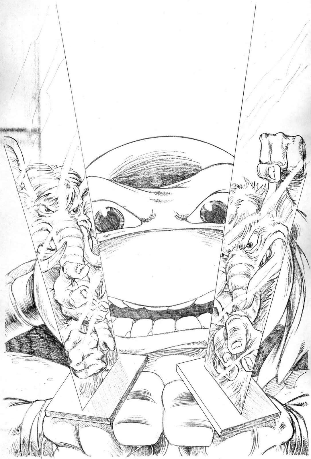 Tmnt Pencil Drawings