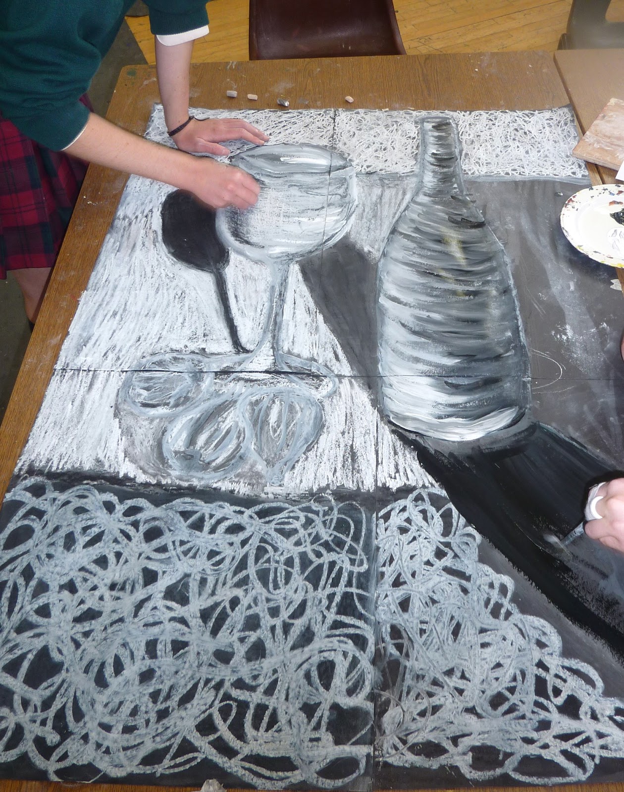 SCC Art: Form II Still life.