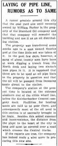 The Gossips of Rivertown: Still on the Scent of Standard Oil