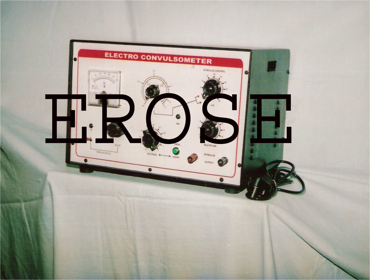 Science Lab Instruments Manufacturer & Exporter: ELECTRO CONVULSOMETER