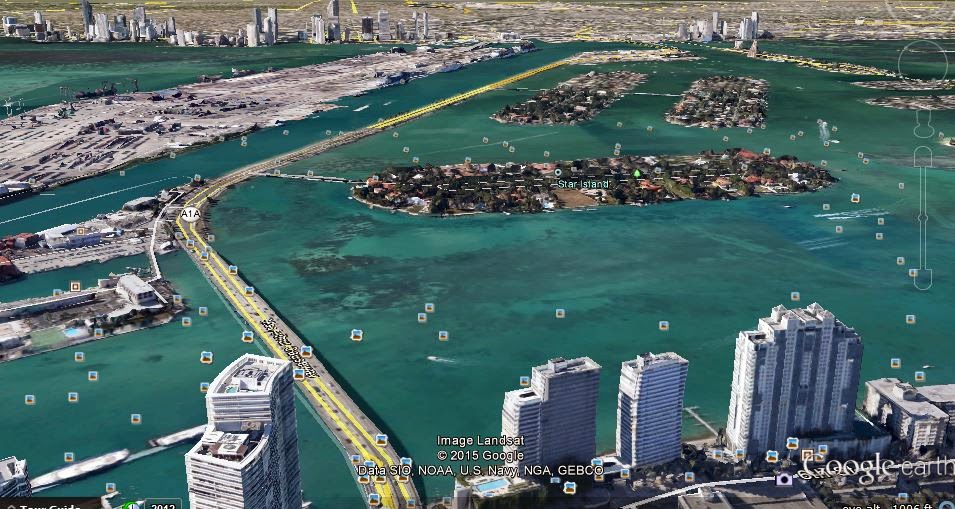 The Blog About the Postcards: MacArthur Causeway, Then and Now