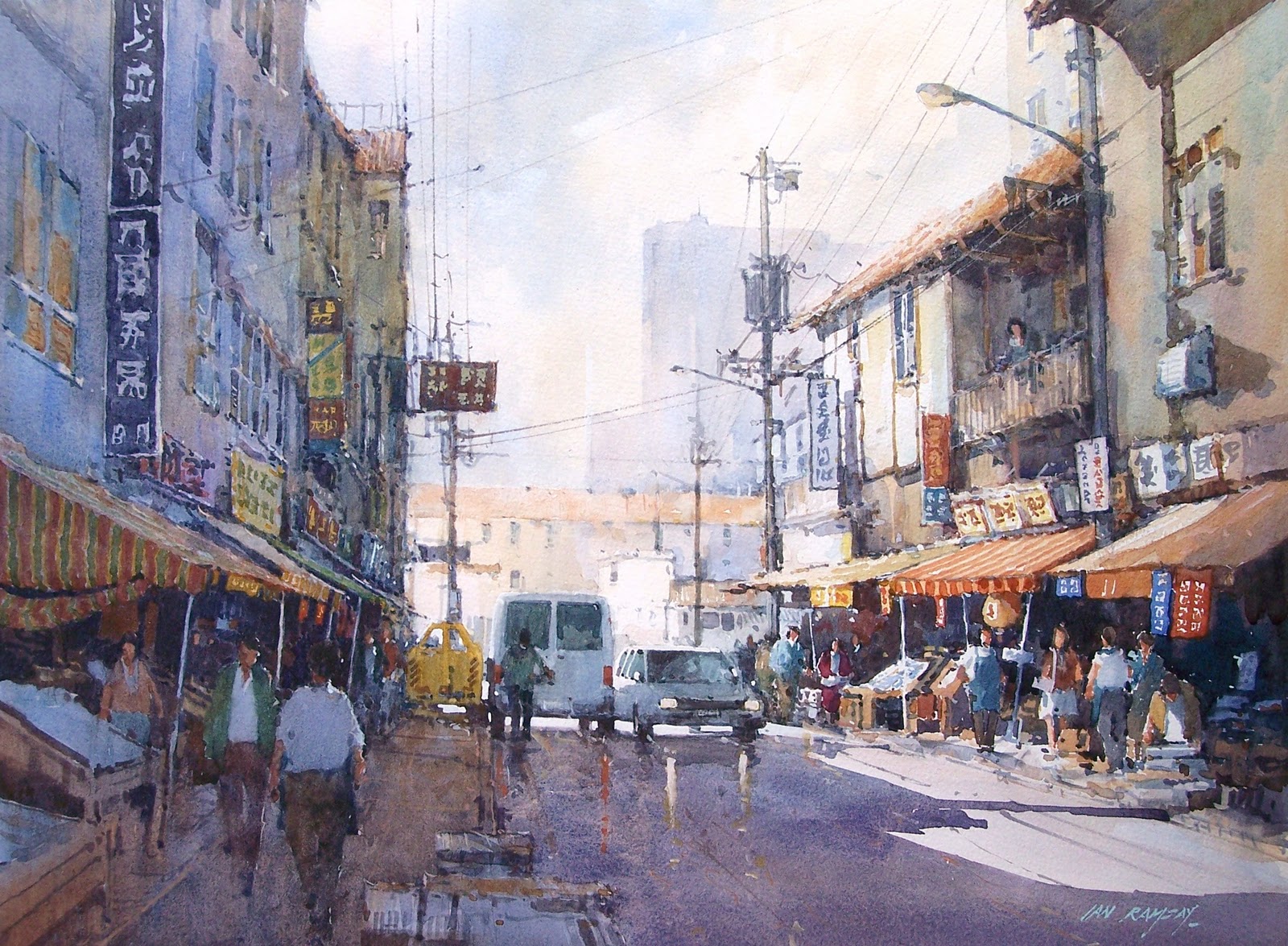 Ian Ramsay, 1948 | Plein Air /Watercolour painter | Tutt'Art@ | Pittura ...