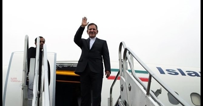 Palaestina Felix: Il VIcepresidente Jahangiri in partenza per Damasco ...