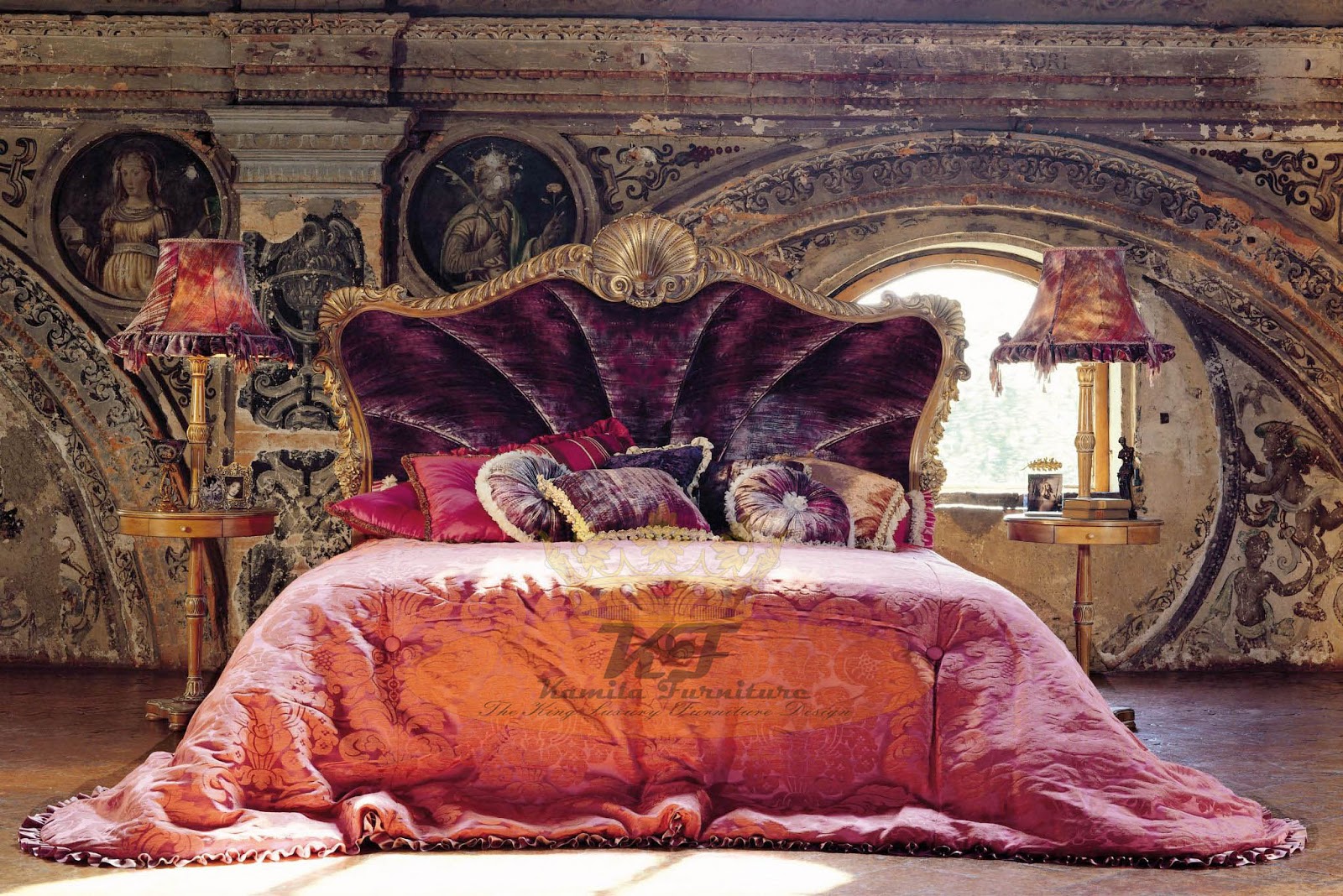 Kamila Furniture: LUXURY CLASSIC ITALIAN FURNITURE BEDROOM