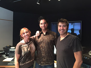 Latest audio work:: Thrill Factor: Recording Kari Byron & Tori Belleci