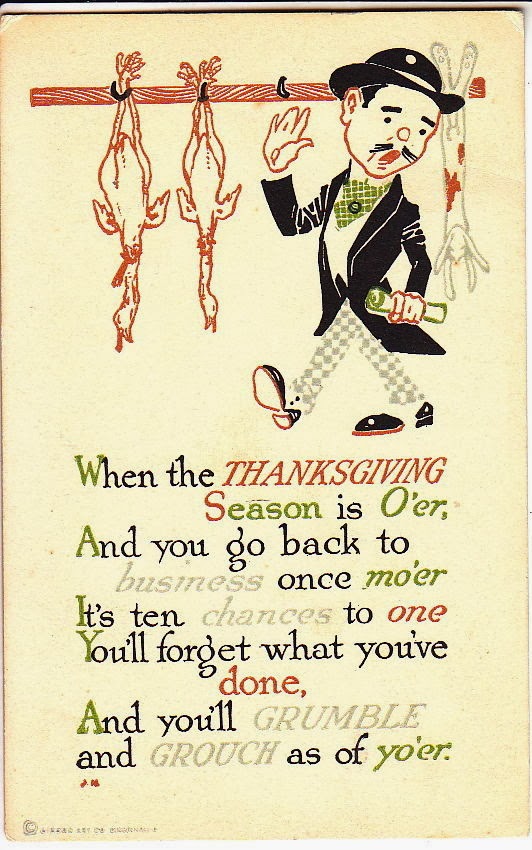 Nothing But Limericks: When The Thanksgiving Season Is Over ...