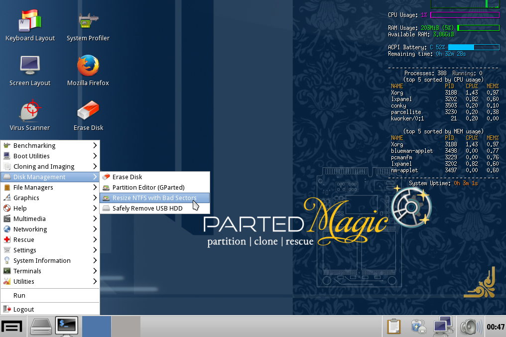 Magic Parted – linuxitos