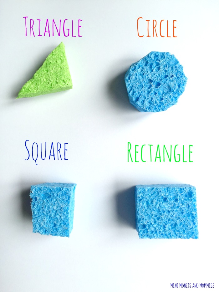 Mini Monets and Mommies: Kids' Art: Painting with Sponges