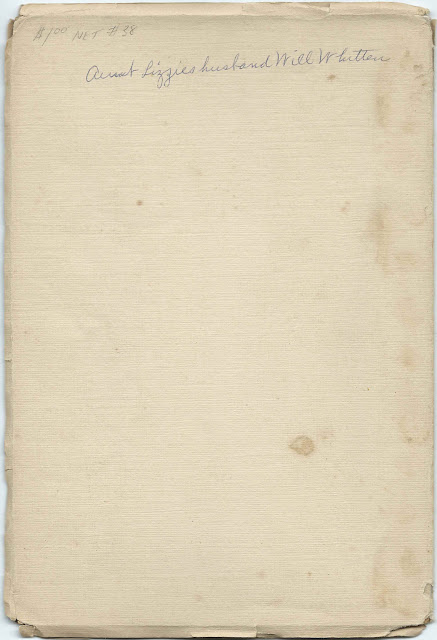 Heirlooms Reunited: Photograph of Will Whitten, Husband of Lizzie; by a ...