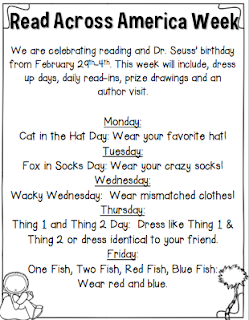 Read Across America Week | Fabulous in First | Bloglovin’