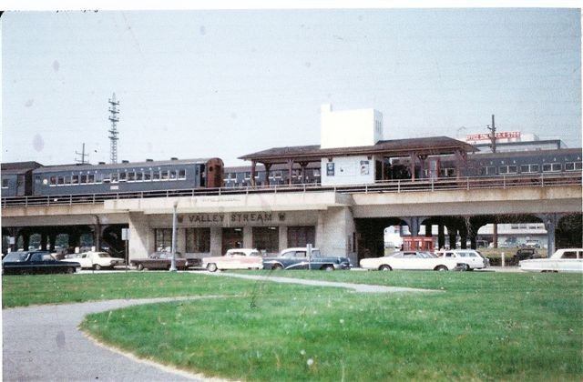 marjorie-palimpsests: Valley Stream LIRR Station, mid 1960s