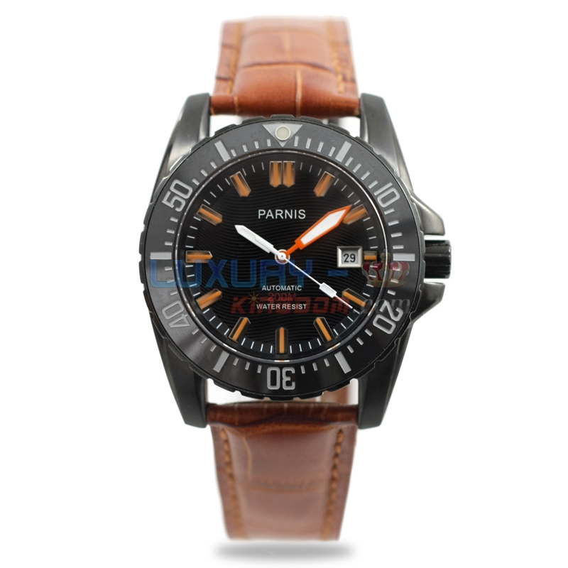 Parnis Watch Blog: Parnis 200M PVD Case Ceramic Bezel Eta 2836 ...