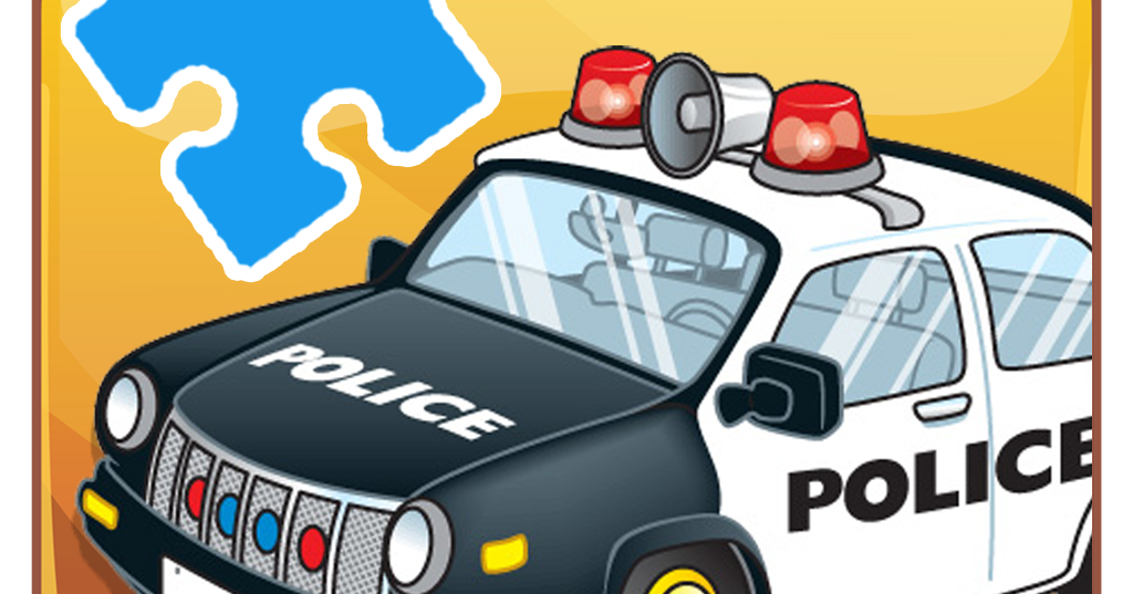 Police Cars Jigsaw Puzzles Games For Kids Version