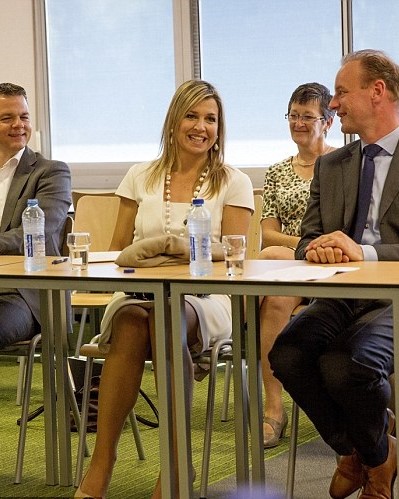 Royal Family Around the World: Dutch Queen Maxima visit to Hartwig ...