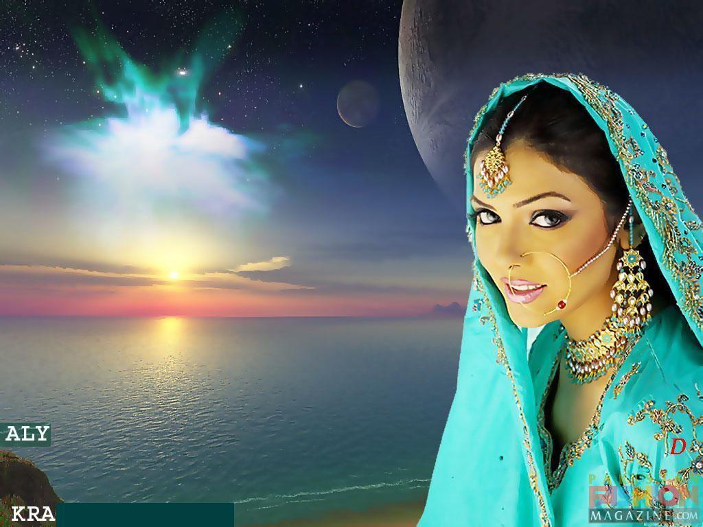 * ModeL Mona Liza Glamorous Photoshoot * ~ Dulha & Dulhan