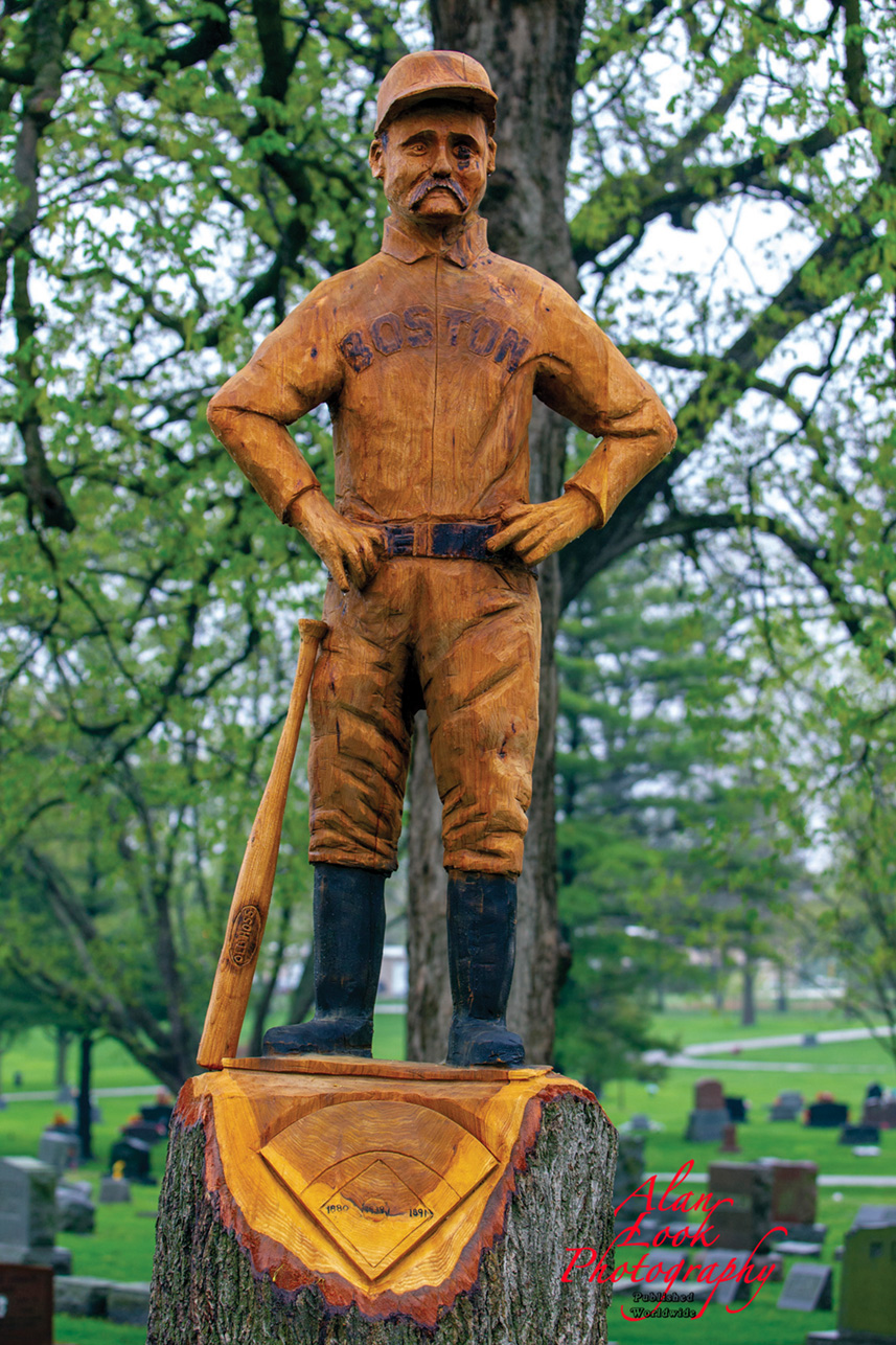 Best Look Magazine: Charles Old Hoss Radbourn stands tall in Evergreen ...