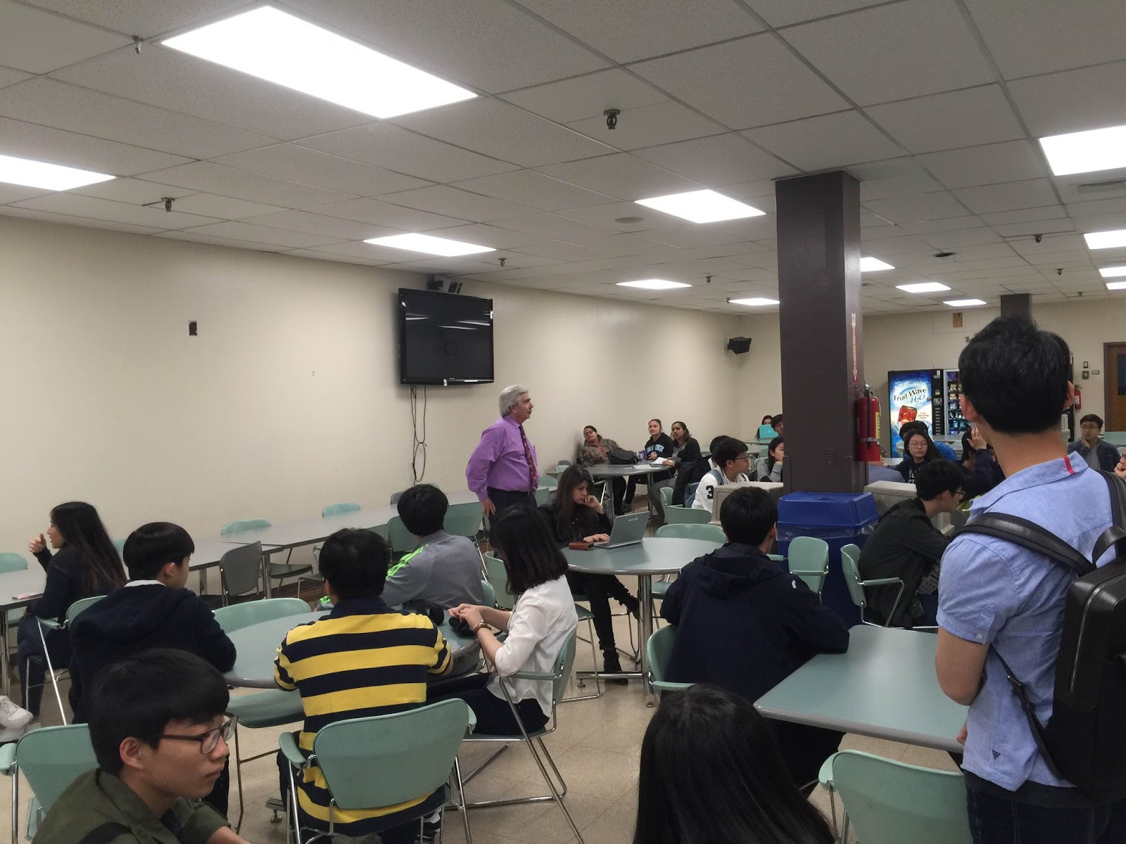 Students from South Korean High School Tour High Tech High School ...