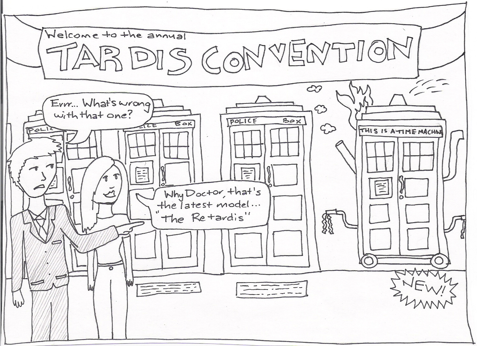 Irony and Pie: Some "Doctor Who" joke