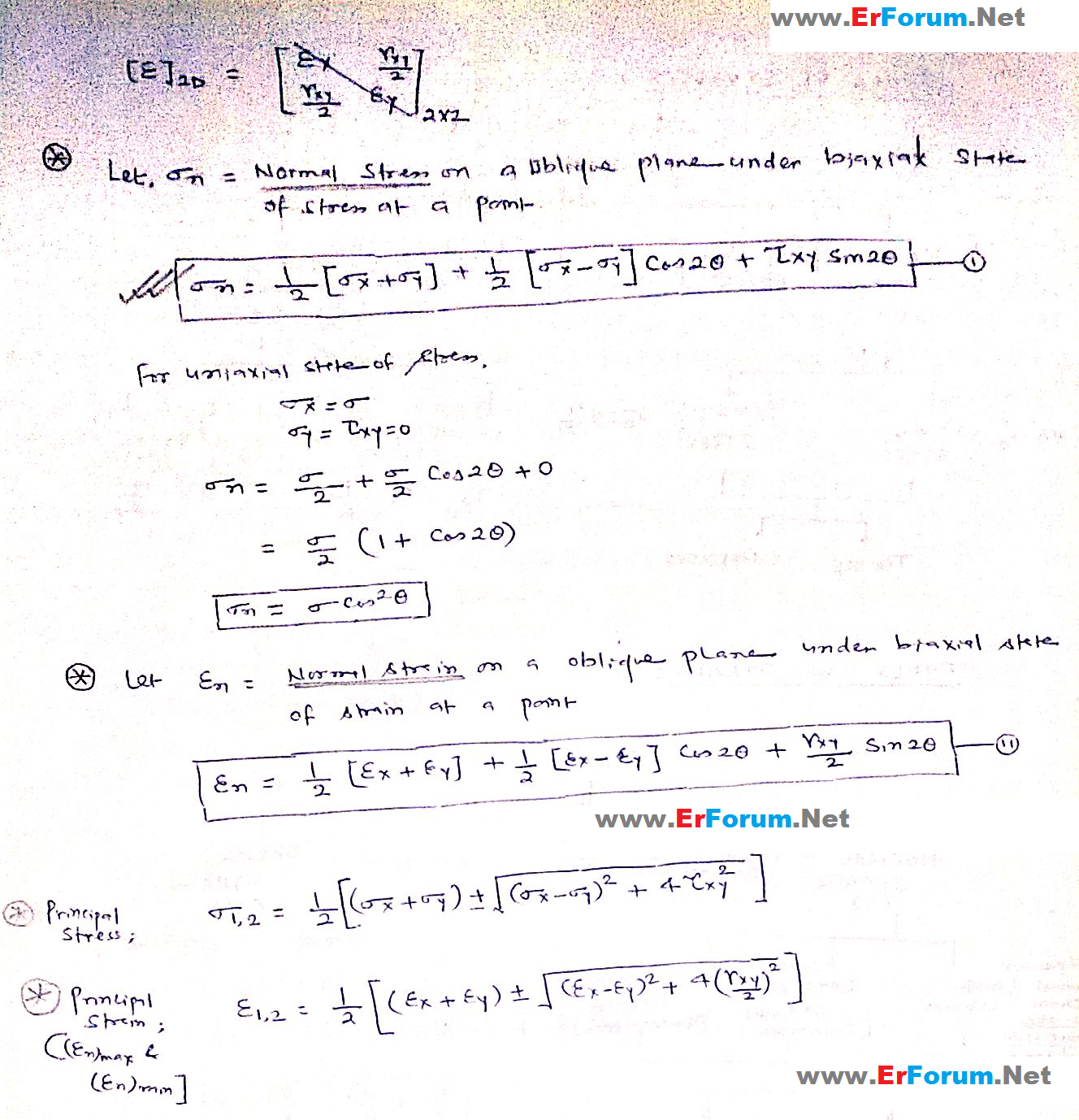 [SOM] Simple Stress Strain & Elastic Constants [Part-1]