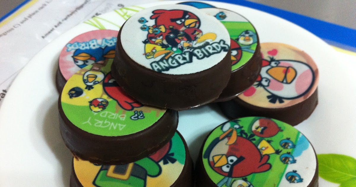 Coklat oreo Angry Bird